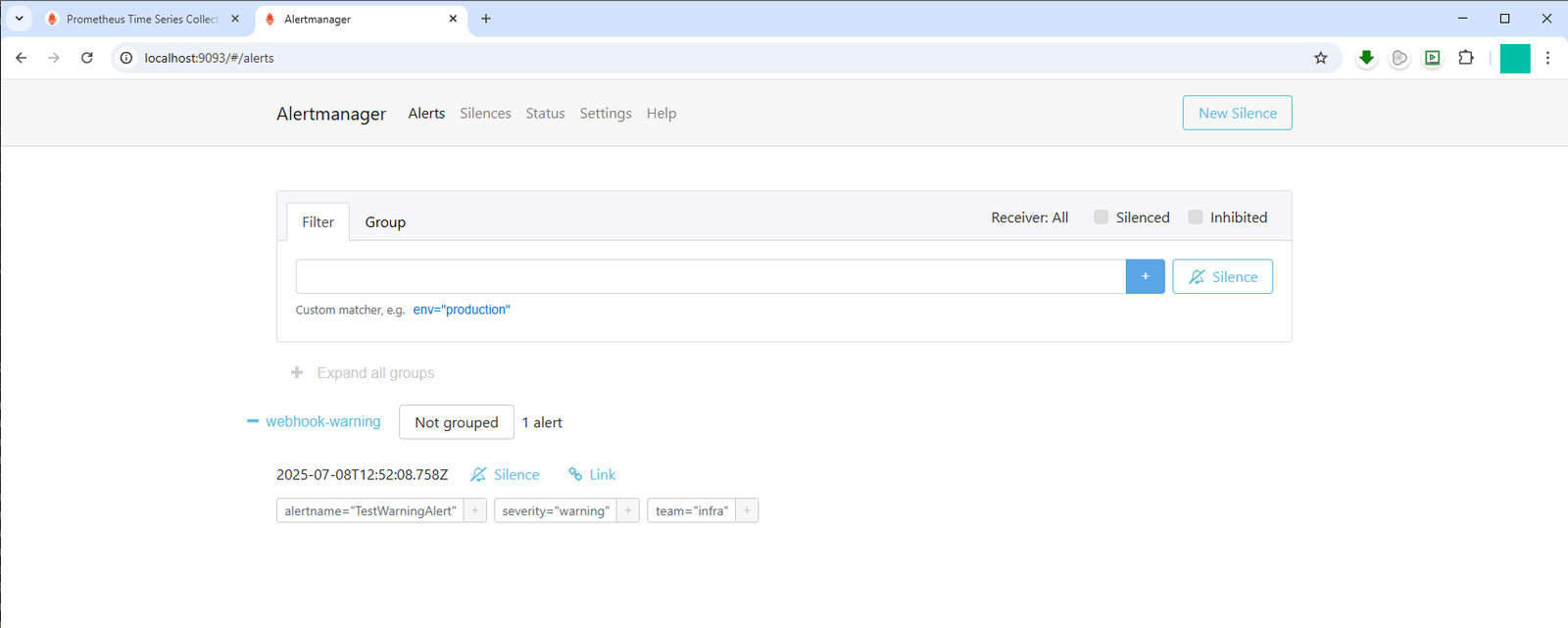 Building a Cloud-Native Alerting Pipeline with Prometheus & Alertmanager